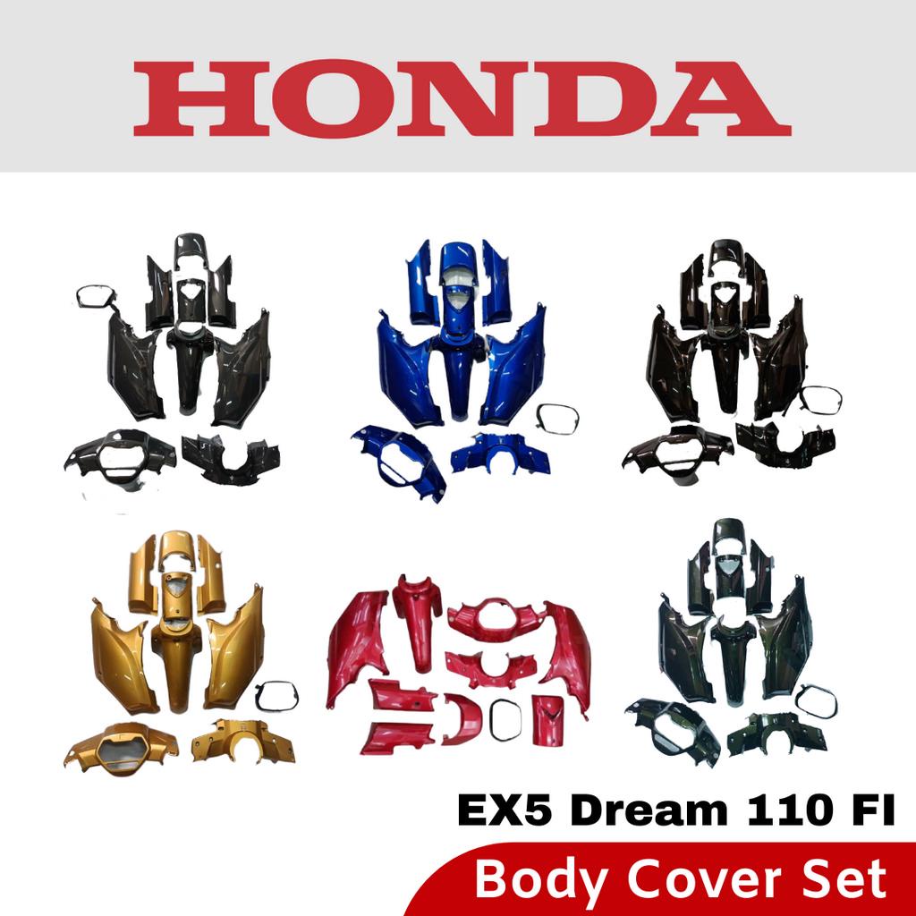 Honda EX5 Dream 110 FI Fuel injection Full Body Cover Set Coverset Bodyset Caver Kaver EX5Dream ...