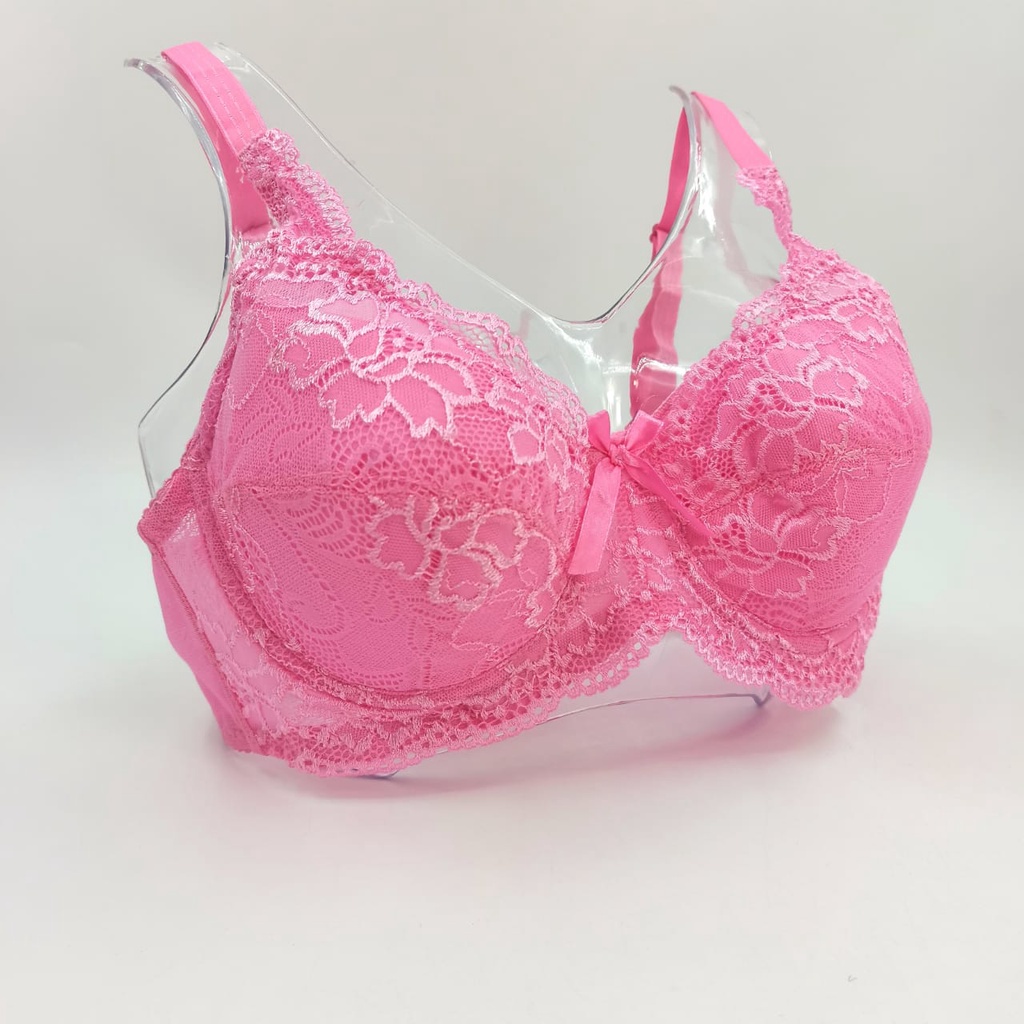 Wired Bra Lace Bra Plus Size Full Cup Baju Dalam Wanita Bra ada Dawai ...