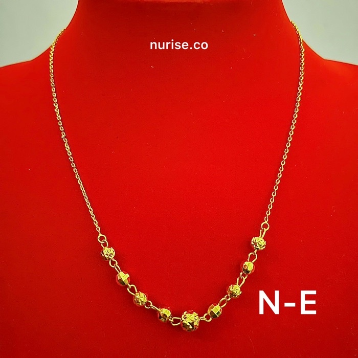 Emas korea rantai leher emas korea dewasa necklace 24k gold plated adult | Shopee Malaysia
