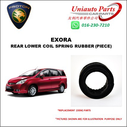 PROTON EXORA REAR LOWER COIL SPRING RUBBER (PIECE) | Shopee Malaysia