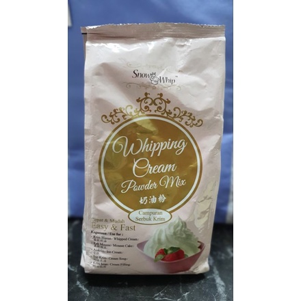 🔥READY STOCK🔥Snow Whip whipping cream powder mix 500gm ice cream powder ...