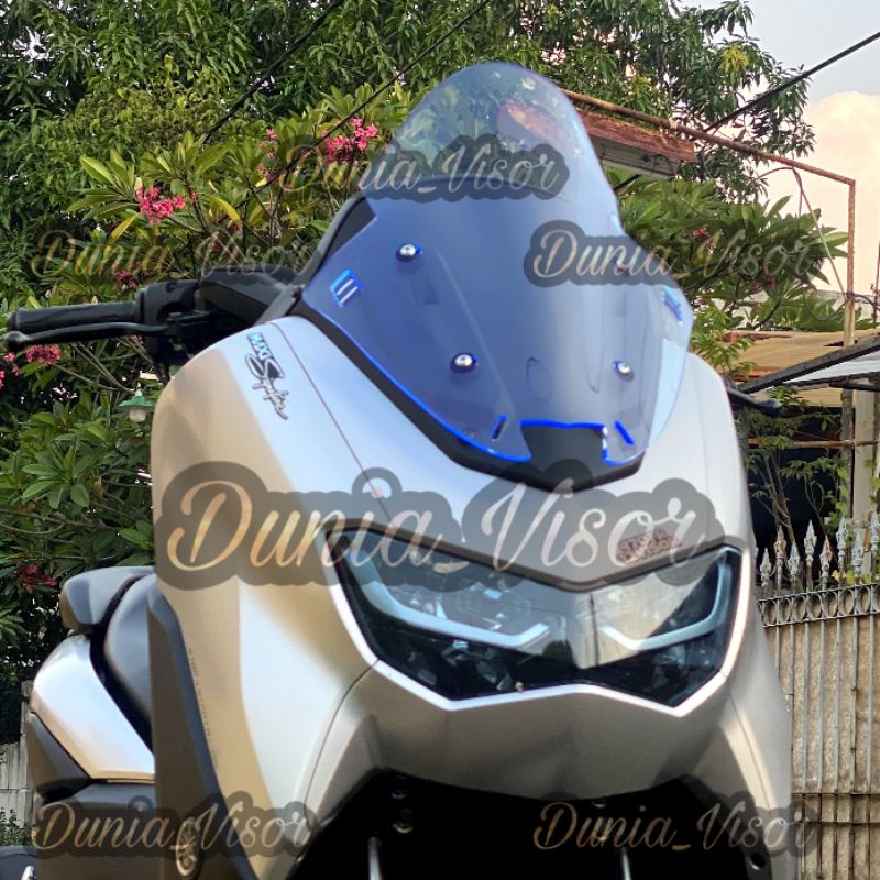 Windshield visor for yamaha nmax TDR sporty mini type-S. new yamaha ...