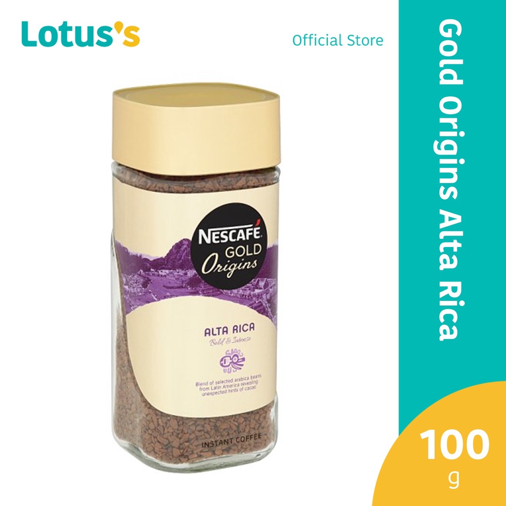 Nescafe Gold Origins Alta Rica Instant Coffee 100g | Shopee Malaysia