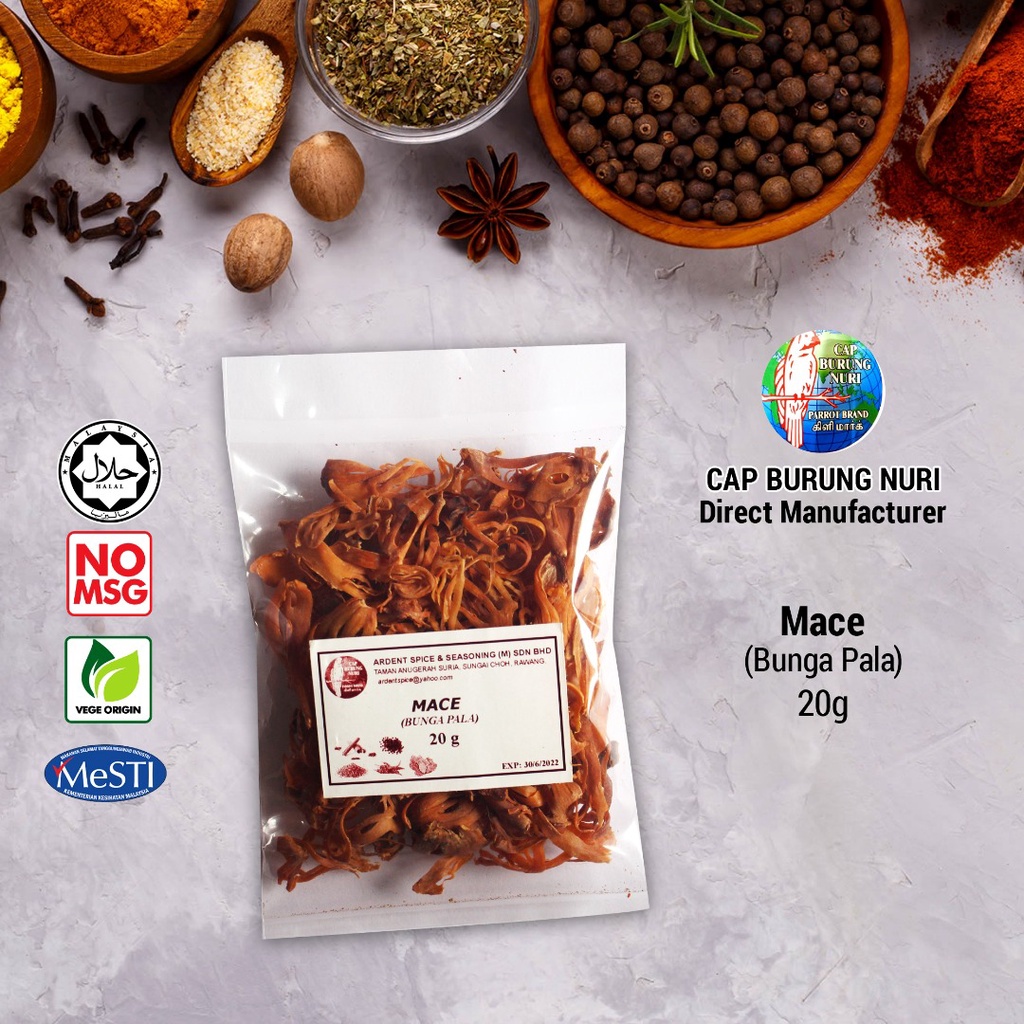 Ceylon Cinnamon/Bay Leaves/Mace/Clove/Lime Leaf Powder (20g) | Shopee ...