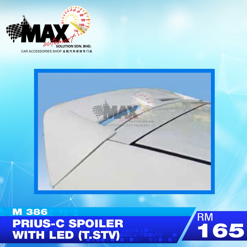 TOYOTA PRIUS C T.STV SPOILER BODYKIT | Shopee Malaysia