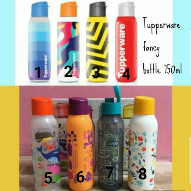 🎉SALES 🎉Tupperware 750ml fancy bottle (1) | Shopee Malaysia