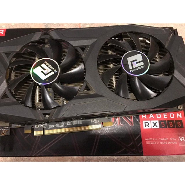 PowerColor Red Dragon RX 580 4GB / RX580 | Shopee Malaysia