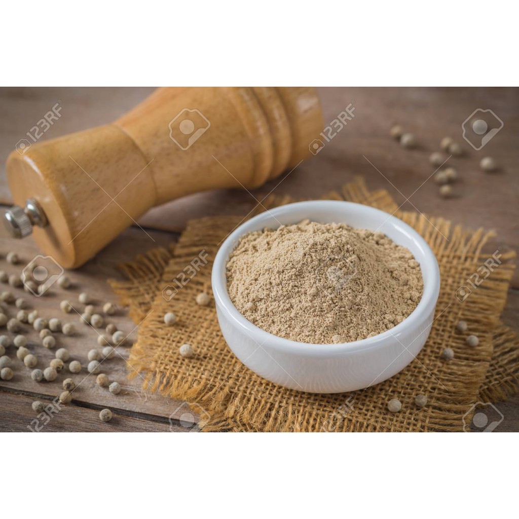 Sarawak White Pepper Powder / Serbuk Lada Putih Sarawak 100g | Shopee ...