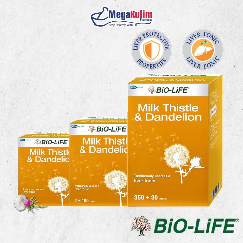 Biolife Milk Thistle & Dandelion | Shopee Malaysia