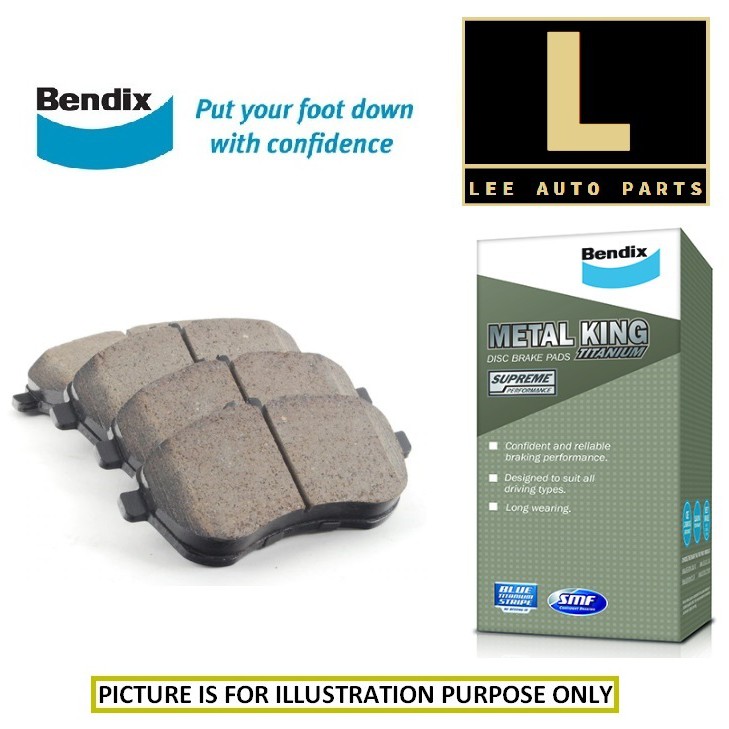 VIOS NCP42 & ALTIS ZZE121 ZZE122 BRAKE PAD BENDIX METAL KING FRONT REAR ...
