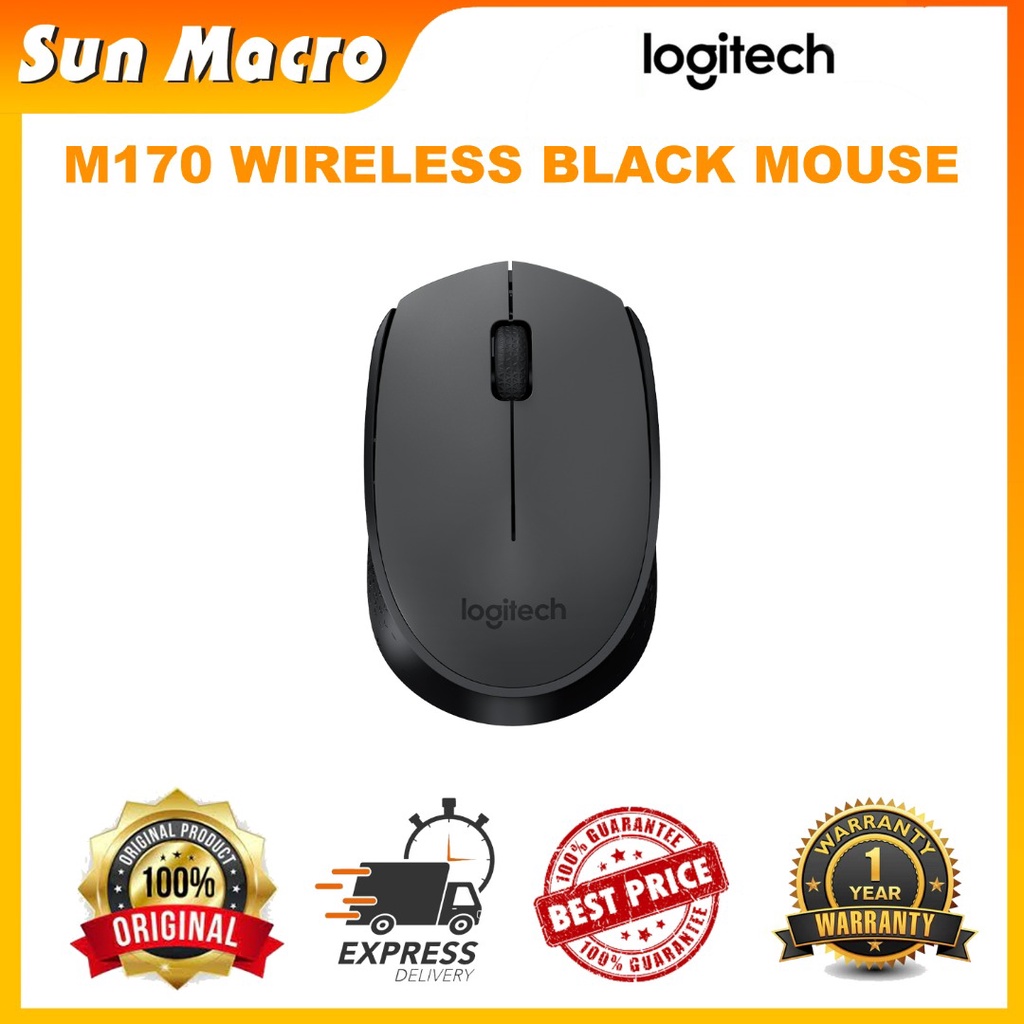 LOGITECH M170 WIRELESS MOUSE | Shopee Malaysia