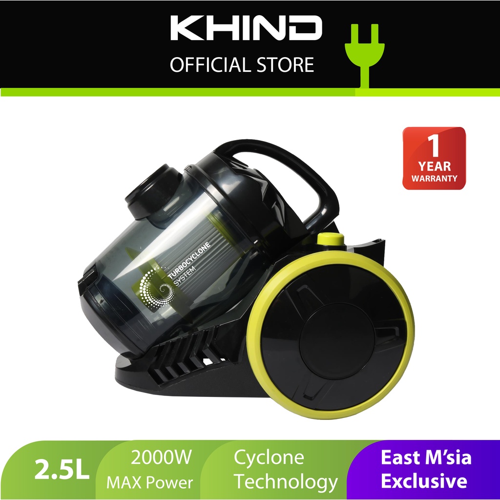 (NEW MODEL) Khind Vacuum Cleaner VC608 | Shopee Malaysia