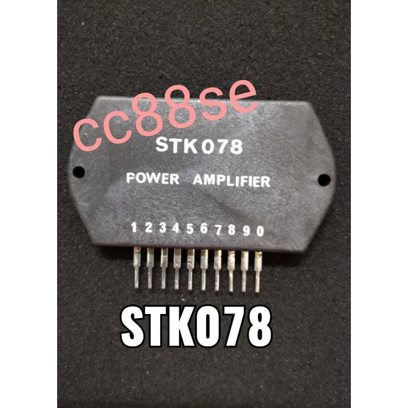 STK078 POWER AMPLIFIER INTERGRATED CIRCUIT IC SANYO | Shopee Malaysia