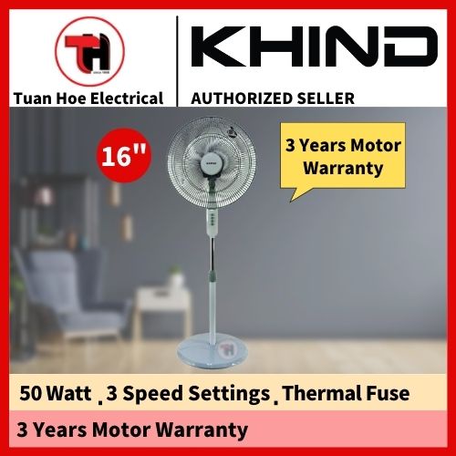 KHIND SF1682SE Stand Fan 16 inch Kipas Diri | Shopee Malaysia
