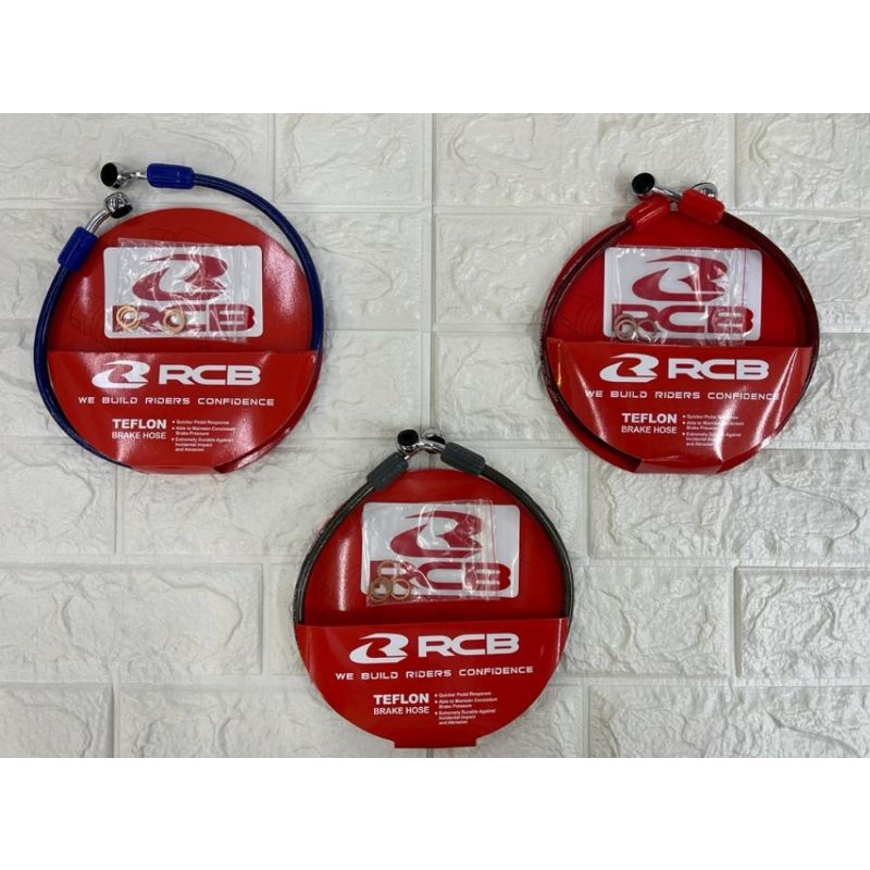 RCB Brake Hose Racingboy Racing Boy Front 950mm Rear 550mm | Shopee ...