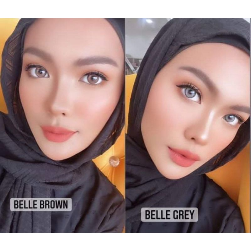 L3NS BELLE BROWN and BELLE GREY by BELLA PARK 💯 HQ | Shopee Malaysia