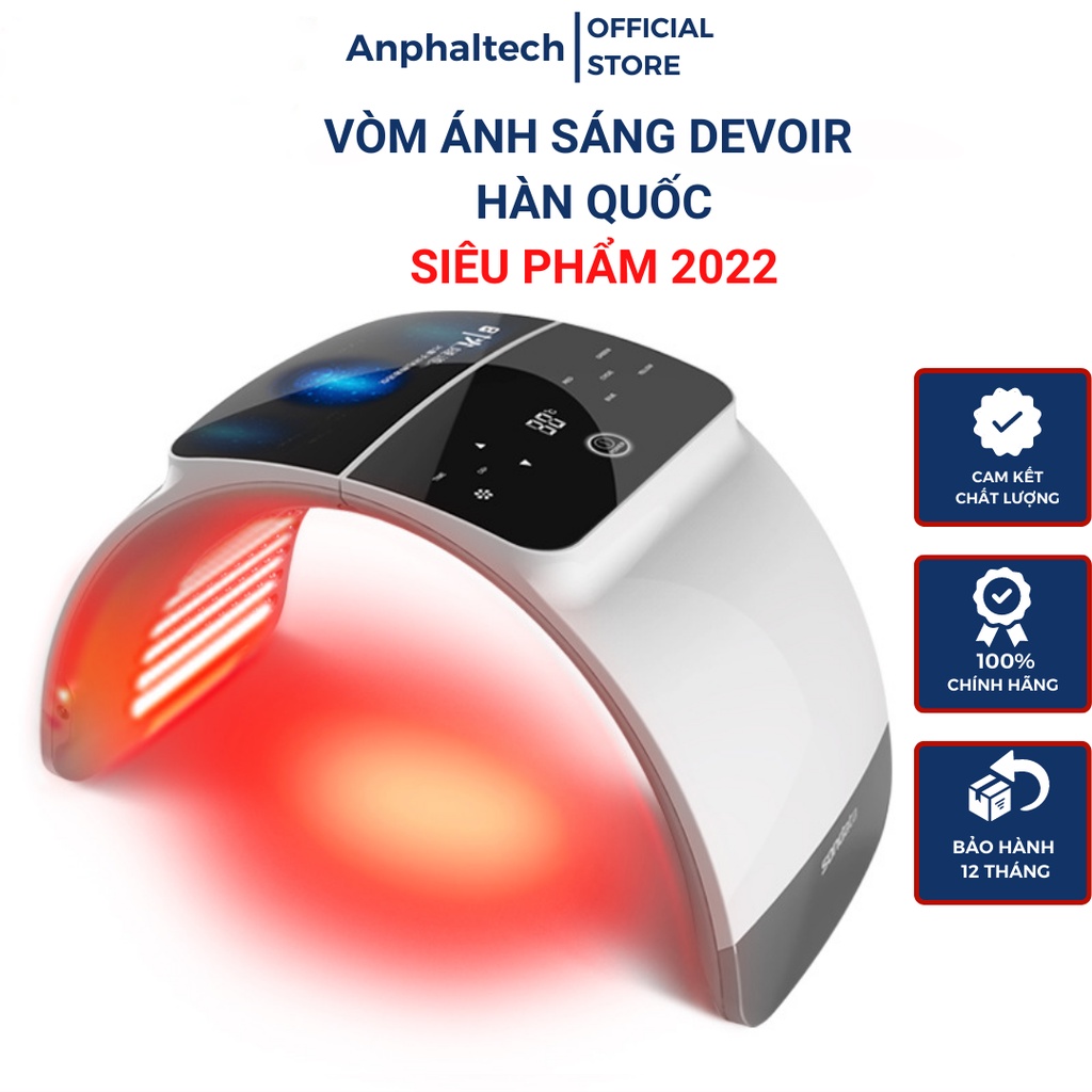 Korean DEVOIR 7-Color Bio-Light Dome, Bio-Light Machine Replenishes Ca2 ...