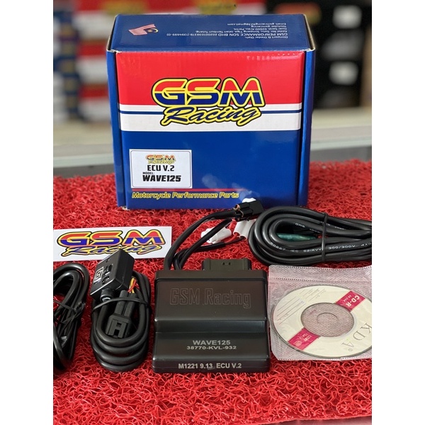 ECU GSM RACING NEW VERSION 4 MODE - Y16 /Y15 V1/V2 / RS150/ VARIO ...