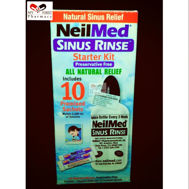 Neil Med Sinus Rinse Starter Kit | Shopee Malaysia