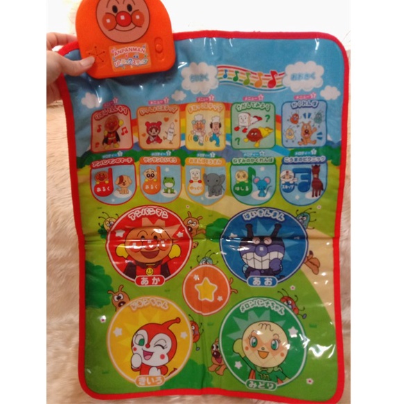 Original Japan Anpanman Baby Playingmats Musical | Shopee Malaysia