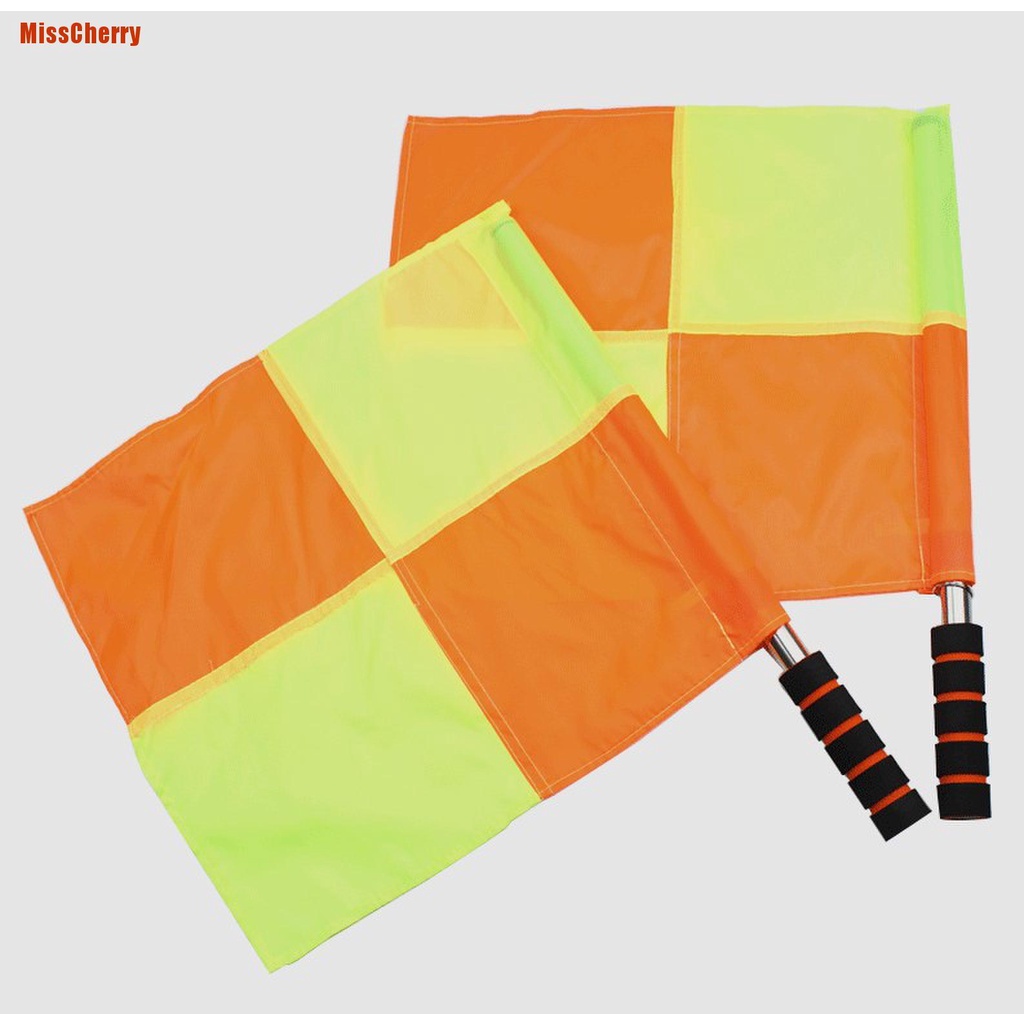 [MissCherry] Deluxe Premier Linesman Flags Set Football Rugby Hockey ...