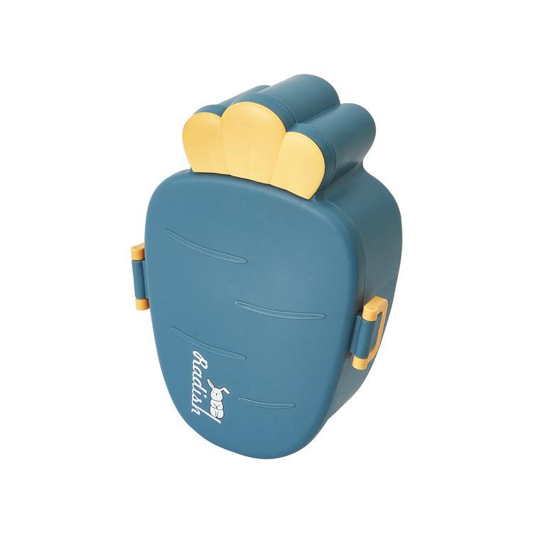 Cute Variety Solid Color Cartoon Carrot Lunch Box Food Container ...