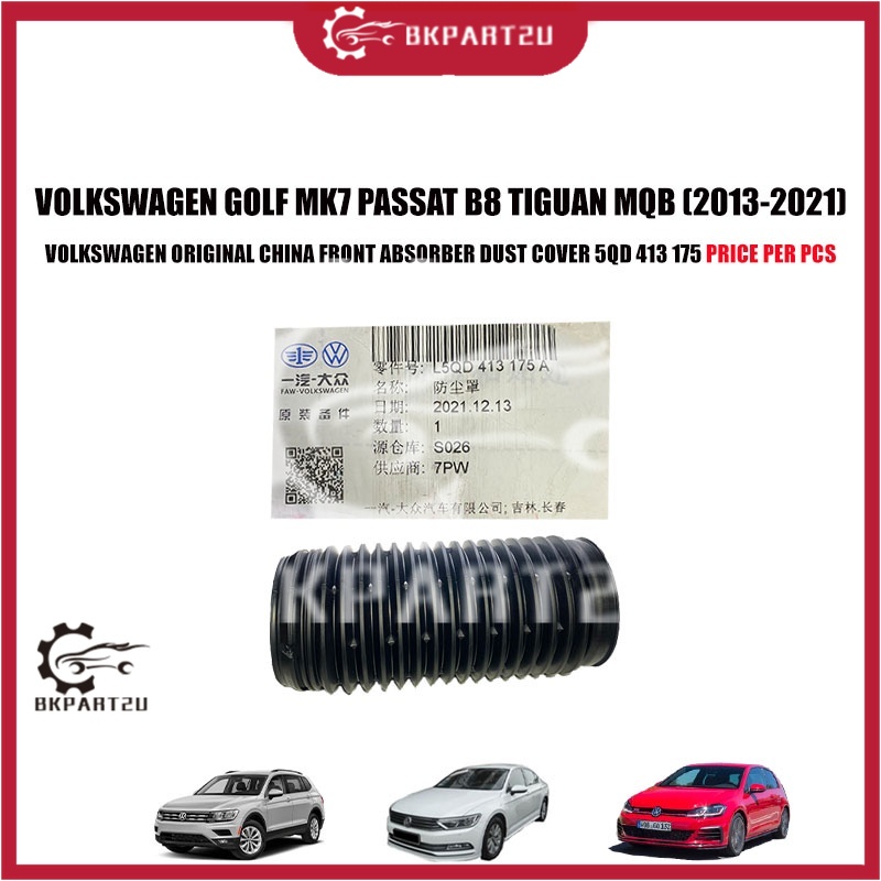 VOLKSWAGEN GOLF MK7 PASSAT B8 TIGUAN MQB (2013-2021) FRONT ABSORBER ...