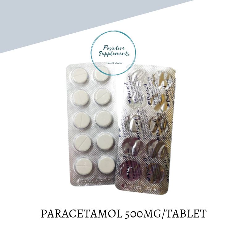 PARACIL SM PARACETAMOL 500MG 10s' | Shopee Malaysia