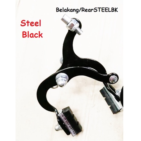 Brake caliper ALLOY , STEEL saja untuk basikal FIXIE , road bike ...