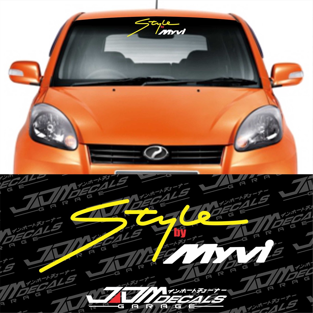 Style by Myvi Vinyl Sticker | Shopee Malaysia
