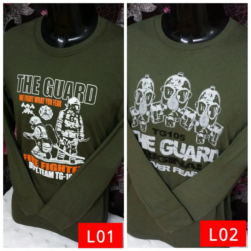 Long sleeve💥 Baju the guard 💯original | Shopee Malaysia