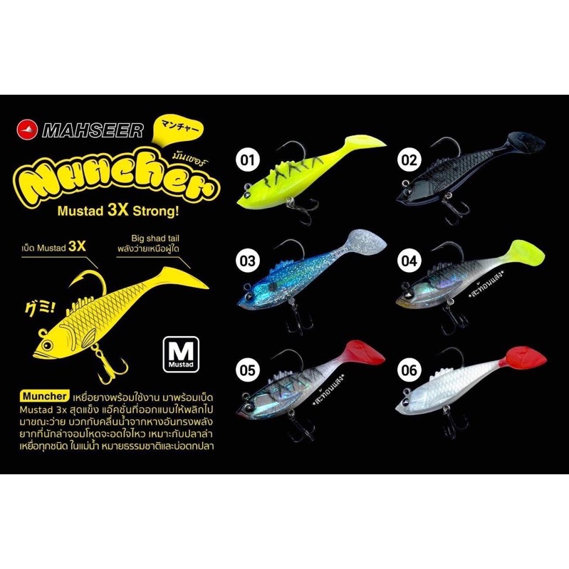 MAHSEER Model Muncher Rubber Fish | Shopee Malaysia