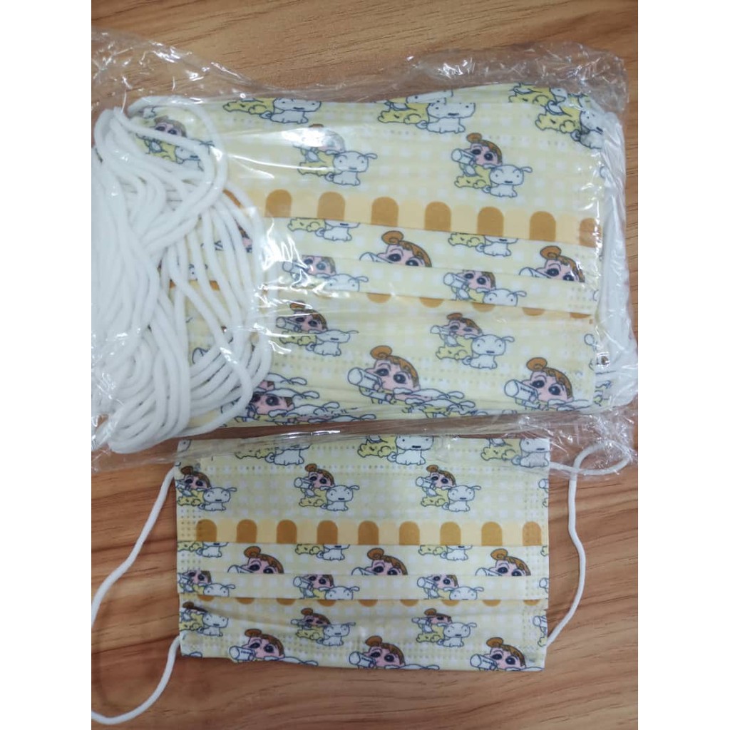 🔥Ready Stock🔥 50pcs Kids Children 3ply Disposable Cartoon 3 ply Face ...