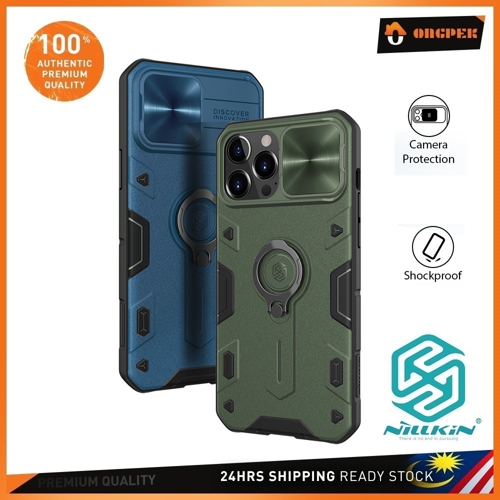 ORIGINAL Nillkin CamShield Armor Case IPHONE 15 14 13 11 12 Mini Pro ...