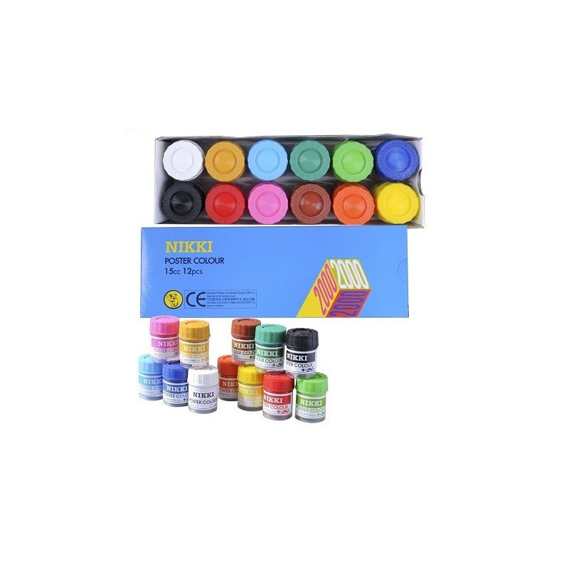 Nikki Poster Color - 15CC | Shopee Malaysia