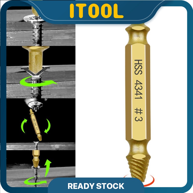 Damaged Screw Extractor Drill Bit Remove Damage Screw Screw Remover Set ...