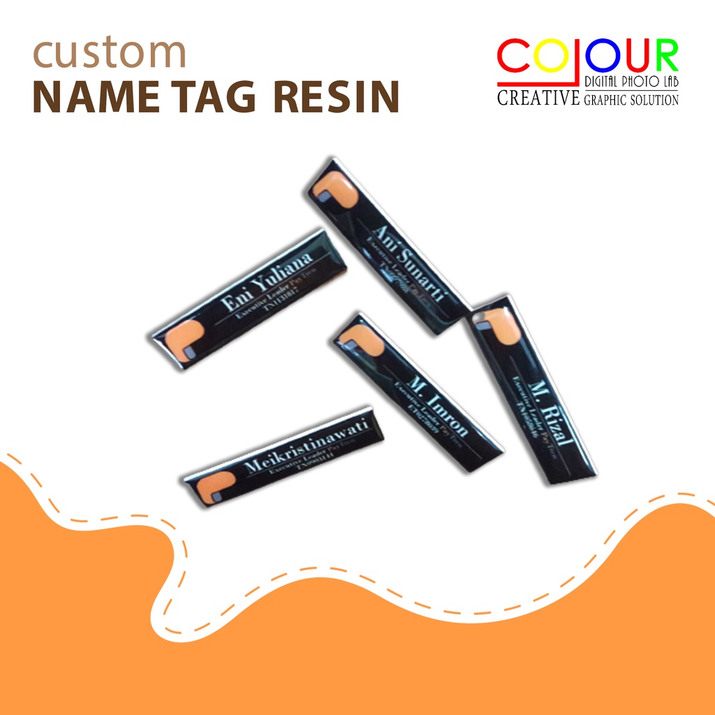 Resin NAME TAG NAME TAG/RESIN Chest NAME/Acrylic RESIN Nameplate ...