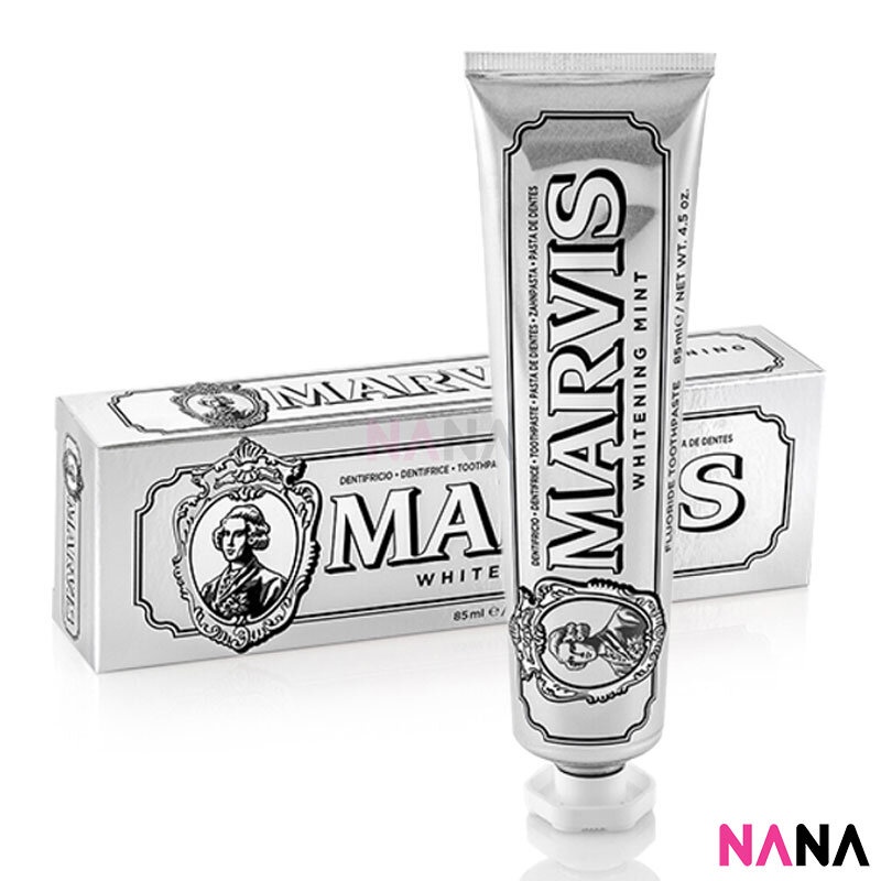 Marvis Whitening Mint Toothpaste - Sliver 85ml | Shopee Malaysia