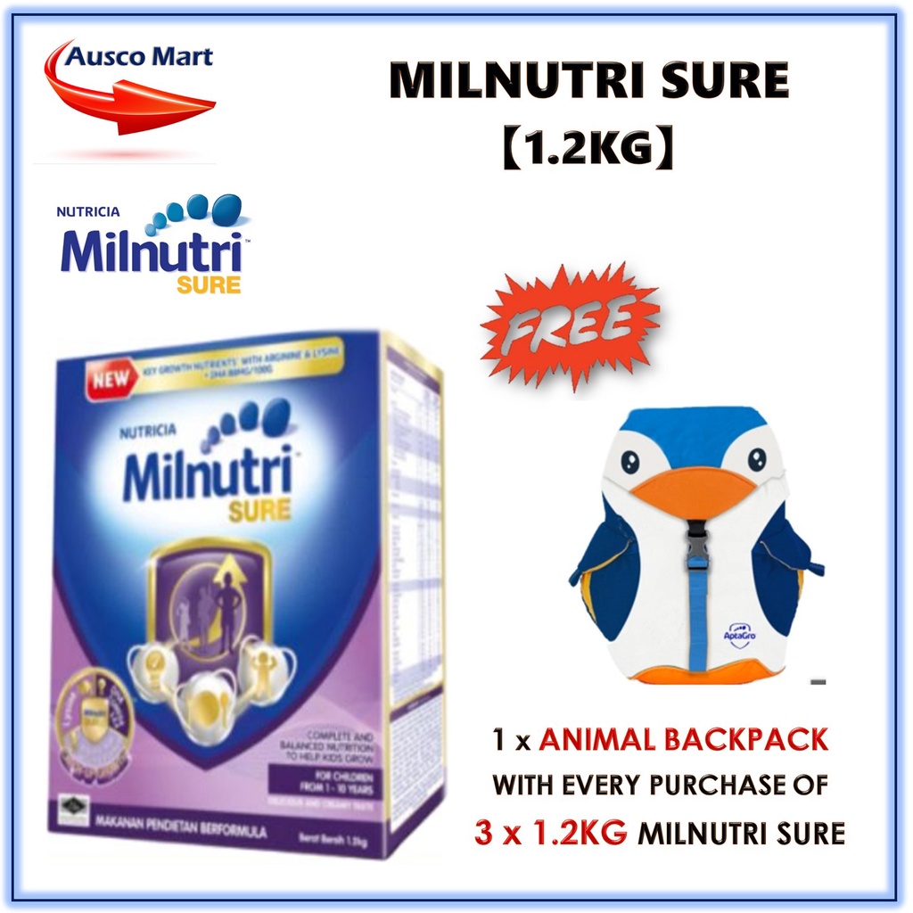 MILNUTRI SURE 600G & 1.2KG 【PROMOTION】 | Shopee Malaysia
