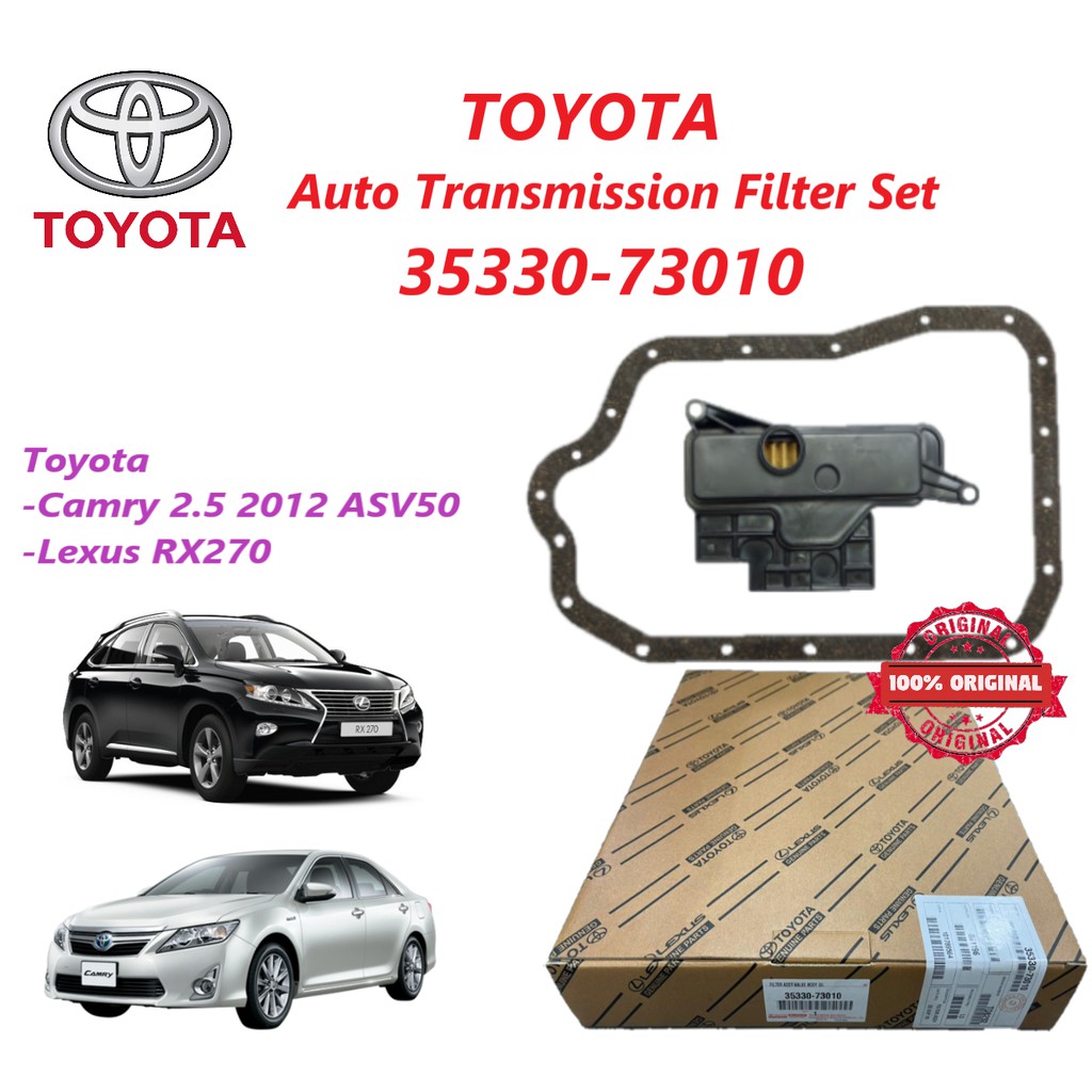 TOYOTA Auto Transmission Filter Set 35330-73010-Toyota Camry 2.5 2012 ...