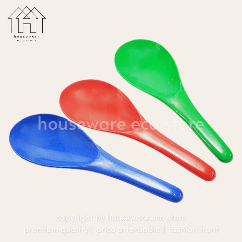 Colorful Plastic Rice Spoon | Senduk Nasi Plastik | Plastic Rice Ladle ...