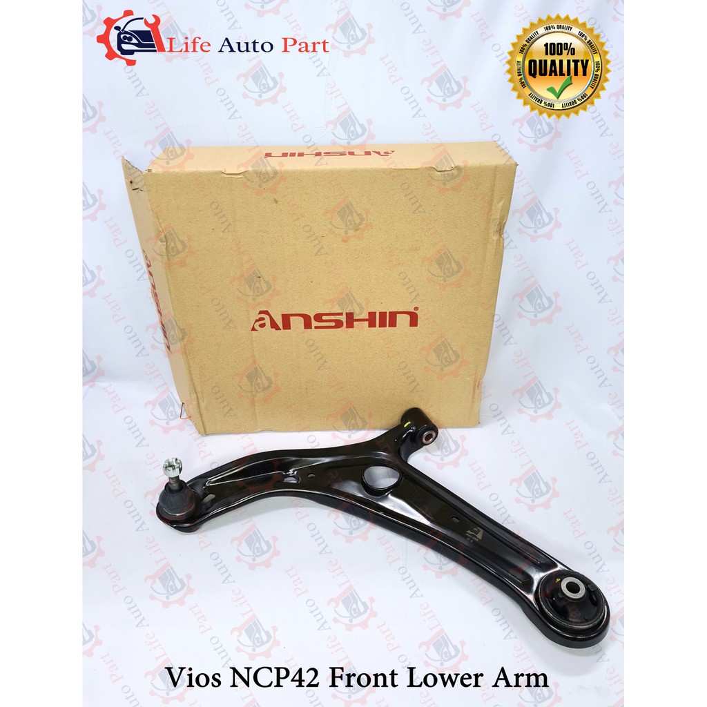 ANSHIN JAPAN LOWER ARM Vios NCP42 NCP93 NCP150 Depan Lower Arm -Front ...