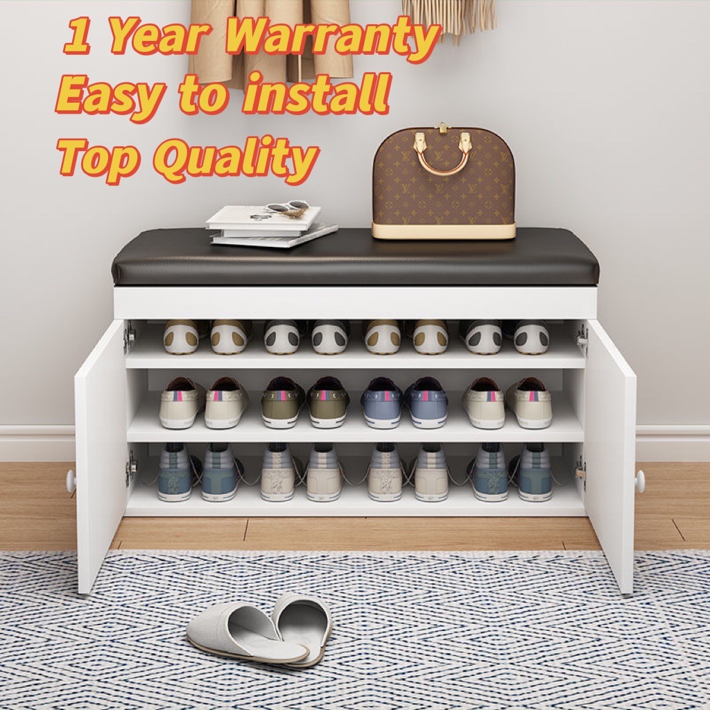 New Upgrade Shoe Cabinet Household Simple Memory Doorway Shoe Wearing ...