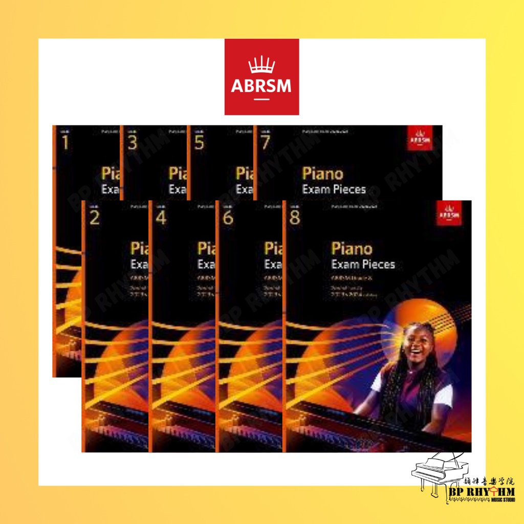 ABRSM Piano Exam Pieces 2023 & 2024, Grade 1 - 8 (Book only) | Shopee Malaysia