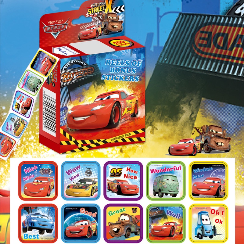 200Pcs/Box Cute Cartoon Frozen Princess Spider Man/Sanrio Sticker Toys ...