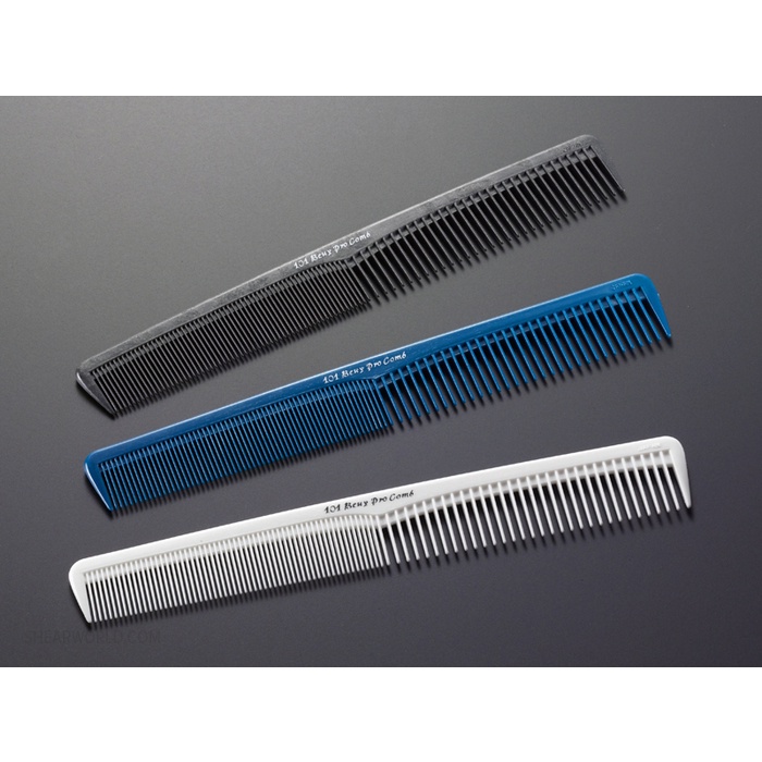 Beuy Pro Comb Hair Comb Tail Comb Cutting Comb - 101 ( White ) | Shopee ...