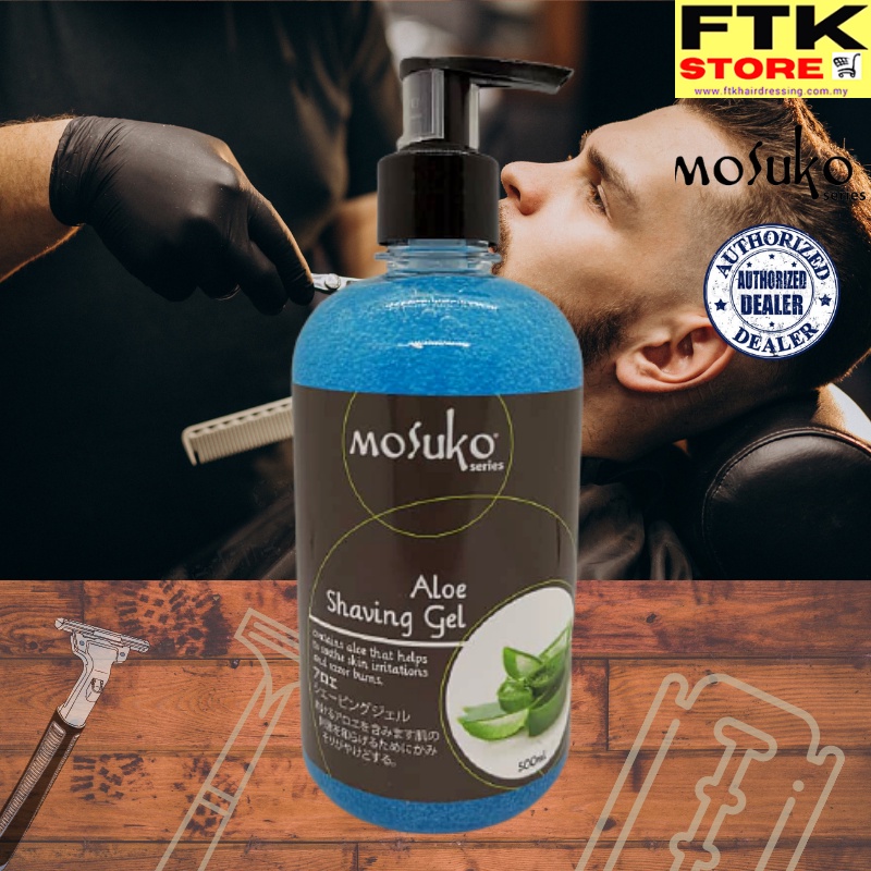 Mosuko Aloe Shaving Gel 500ml | Shopee Malaysia
