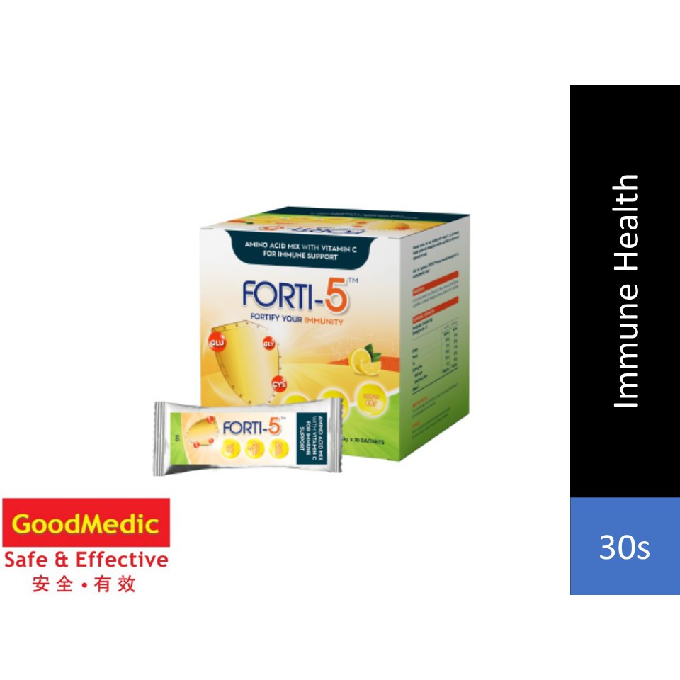 Forti-5 Amino acid mix with vitamin C (5g x 30s) | Shopee Malaysia