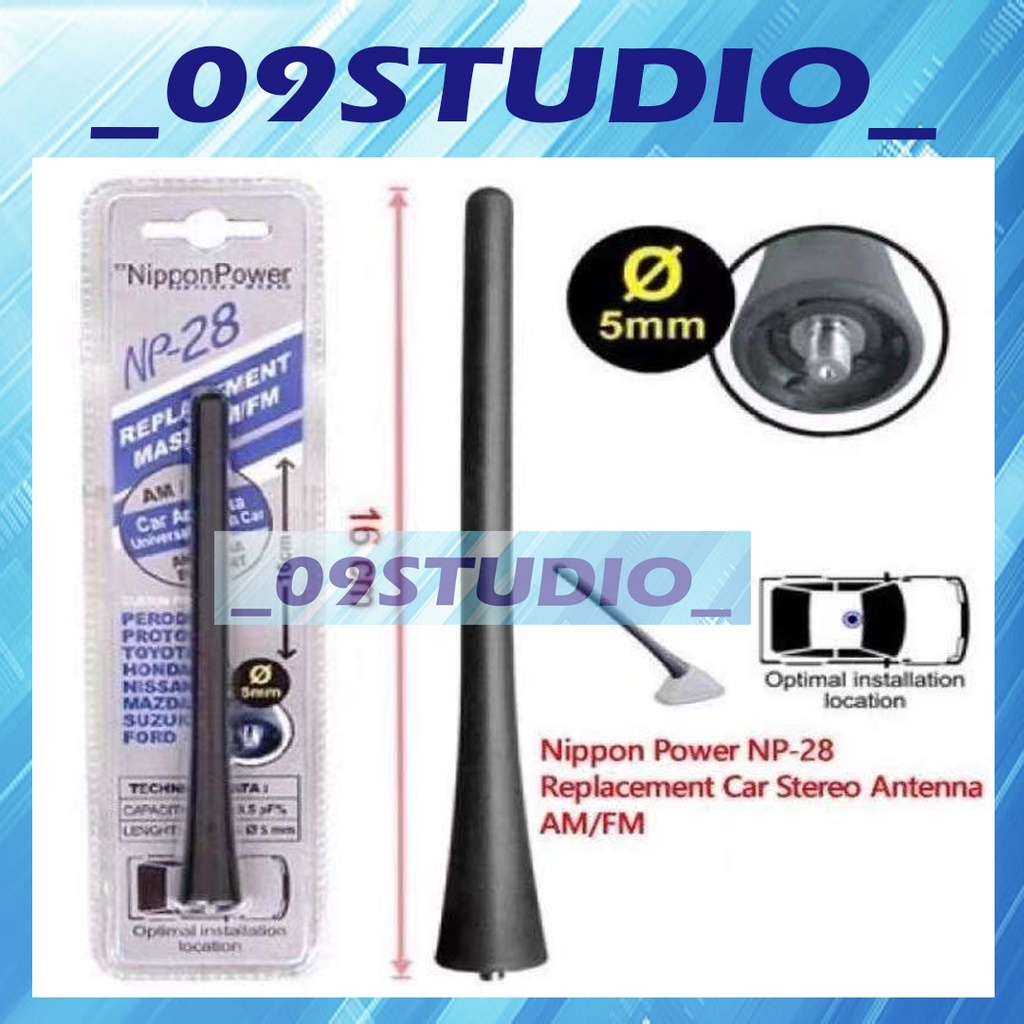 Car Roof Radio Antenna Pole Mast Perodua Myvi/Alza/ Proton Waja/Persona | Shopee Malaysia