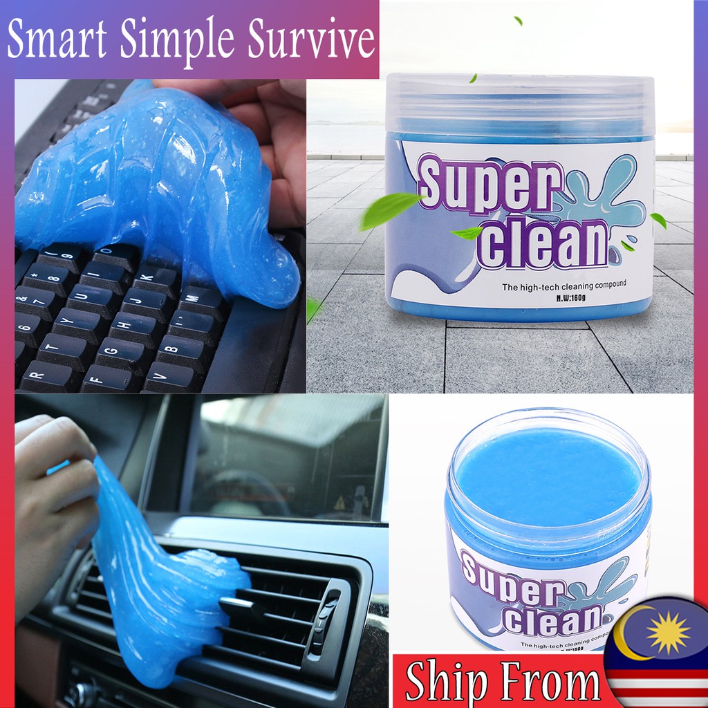 Smart Cleaning Gel Cleaning Soft Rubber Sticky Clean Glue Gum Gel Car ...